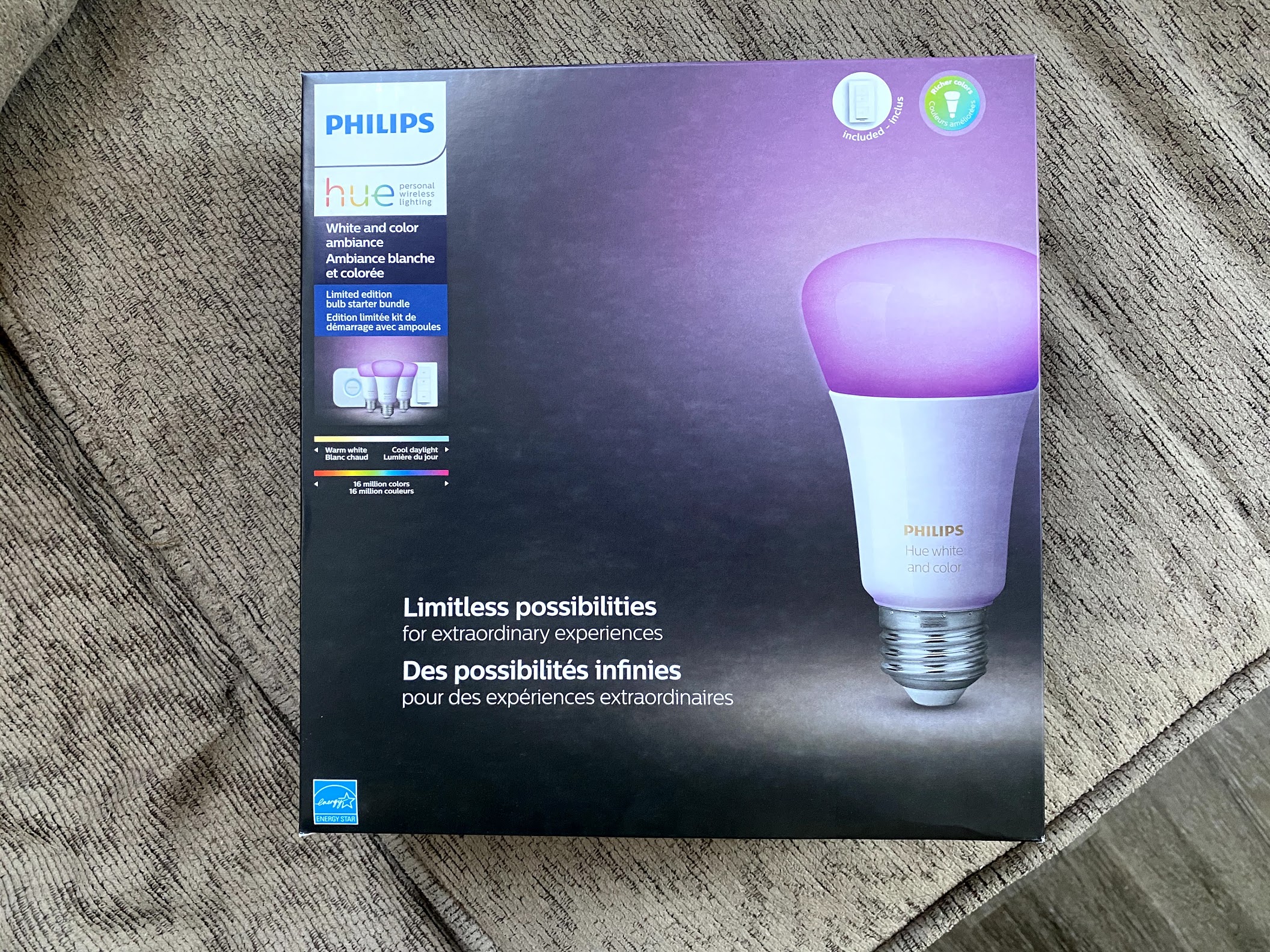Philips Hue White and Color Ambiance Smart Bulb Starter Kit Is an ...