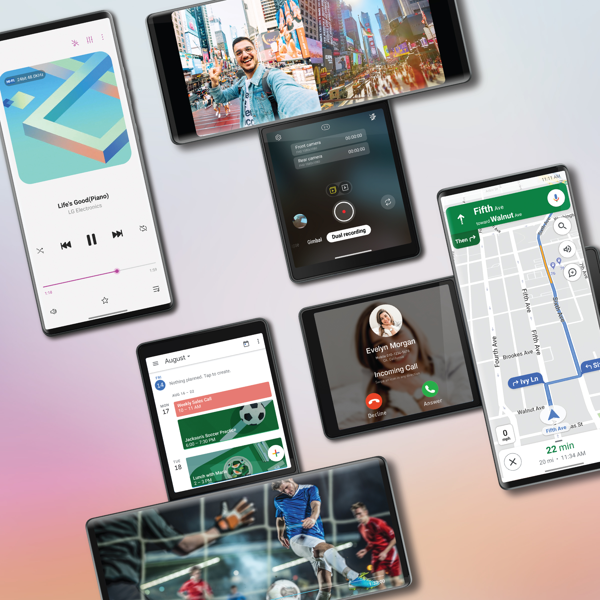 LG Brings an Interesting Twist to Phone Design with Their LG WING 5G ...