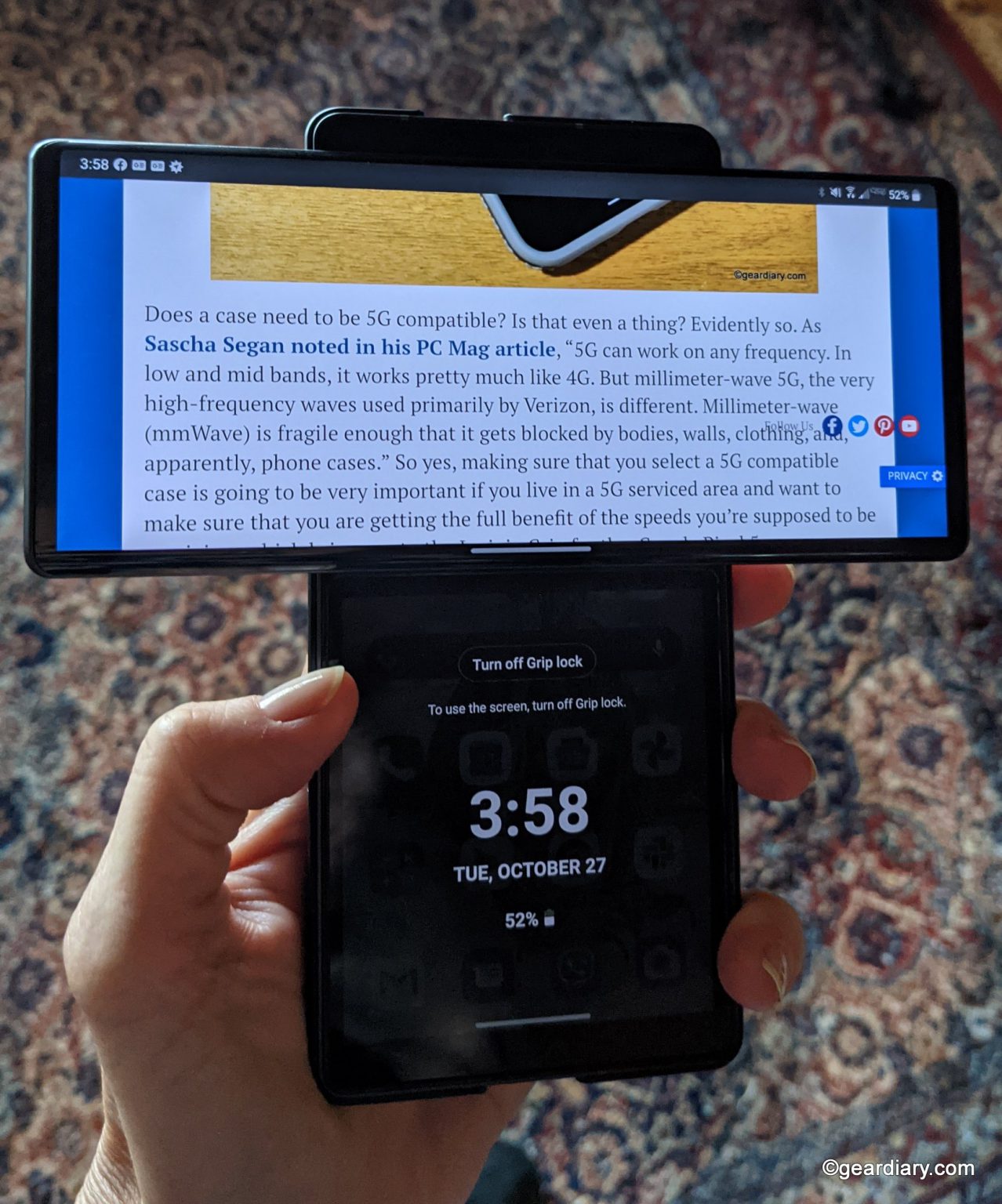 The LG Wing 5G Is Here, and It's Something Else