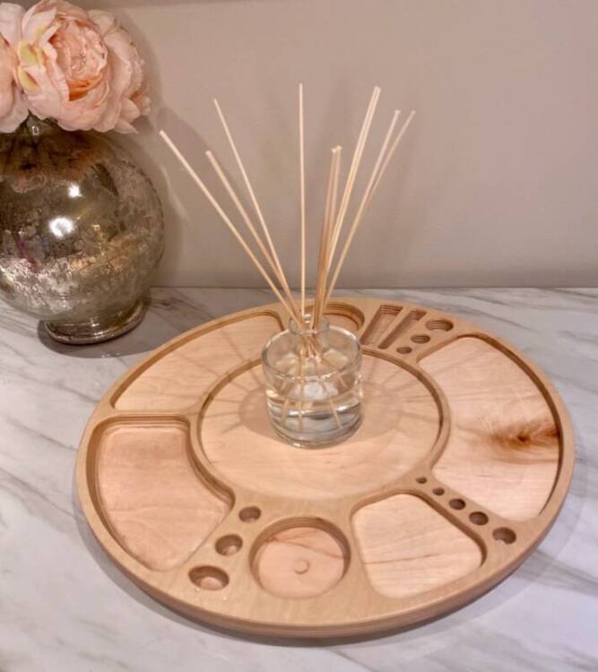 Blazy Susan Spinning Rolling Tray Review: On-Trend Aesthetic Upped by ...