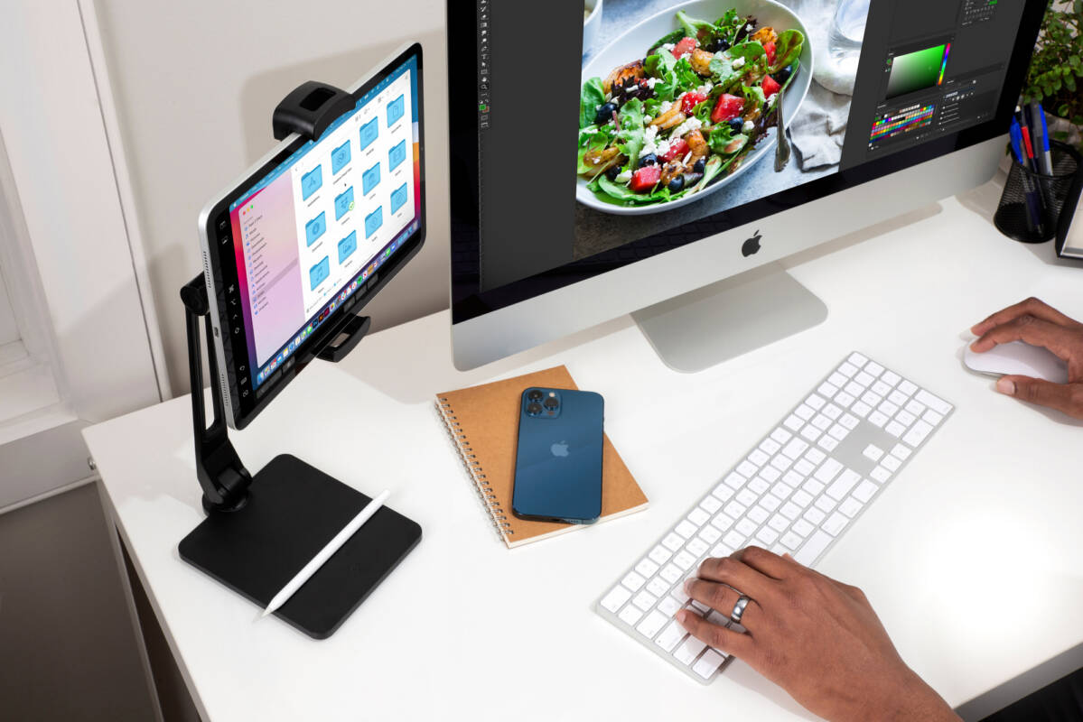 Twelve South HoverBar Duo for iPad Promises to Put Your Tablet Right ...