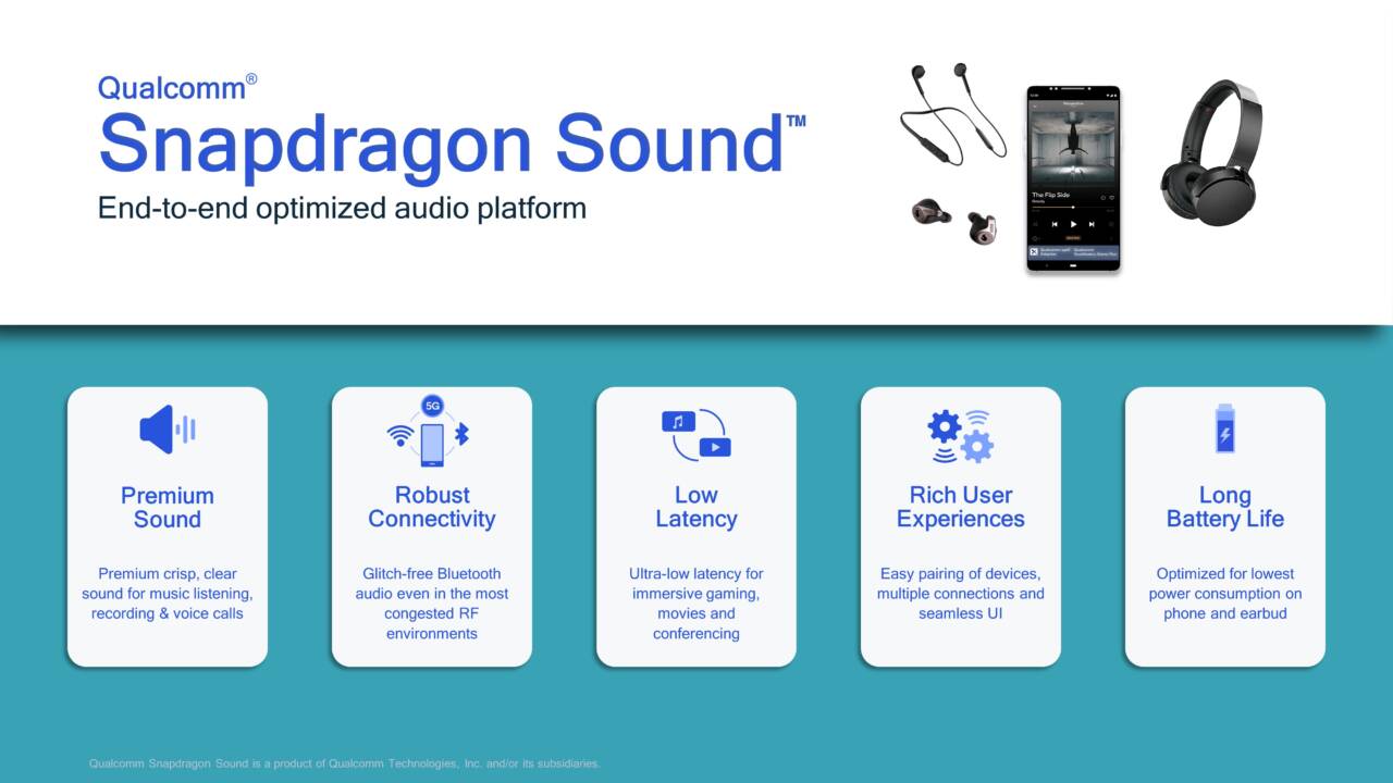 Qualcomm Snapdragon Sound Plans to Redefine Wireless Audio with Less ...