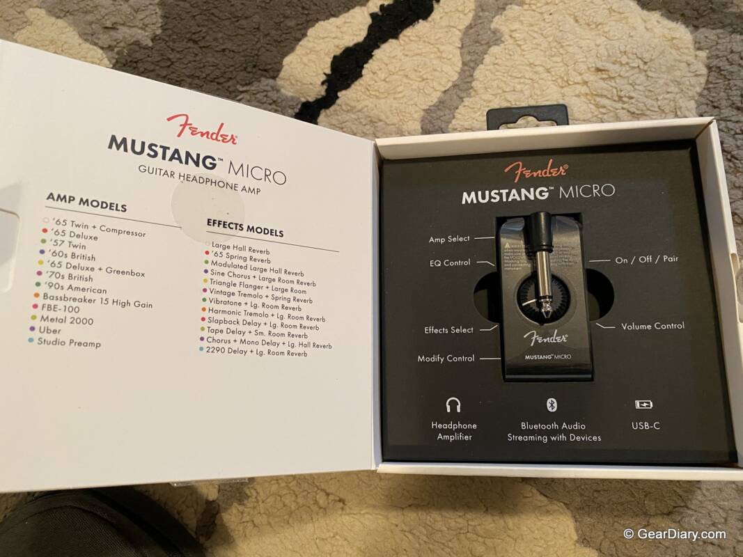 Fender Mustang Micro Personal Amplifier Review: An Amazing New Must ...