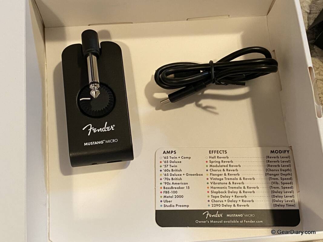 Fender Mustang Micro Personal Amplifier Review: An Amazing New Must ...