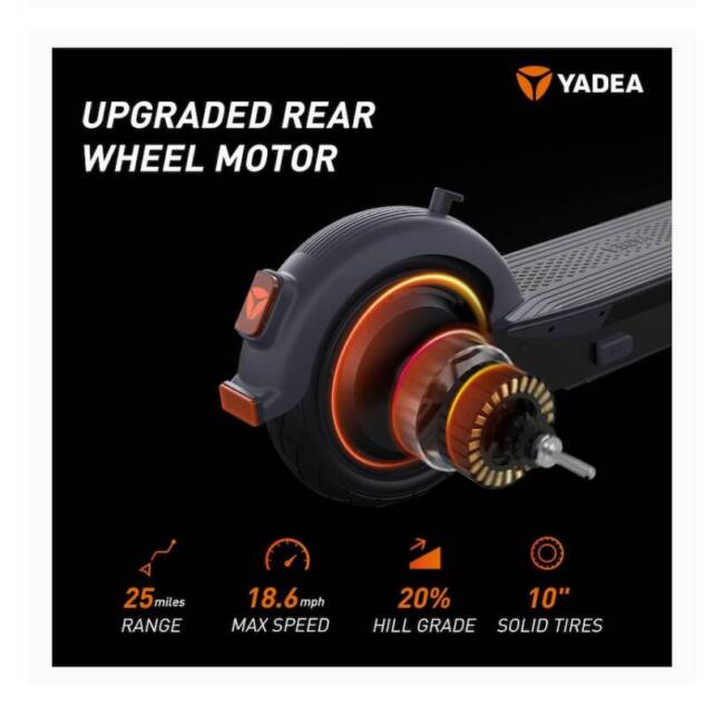 Yadea KS5 Electric Scooter Review: Powerful, Portable, and Fun; It ...