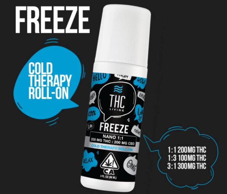 THC Living Freeze Cold Therapy Roll-On Review: Must-Have Pain Relief ...