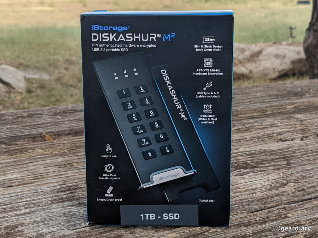 iStorage diskAshur M2 Review: Rugged, Waterproof Portable Memory Drive with Serious Built-In ...