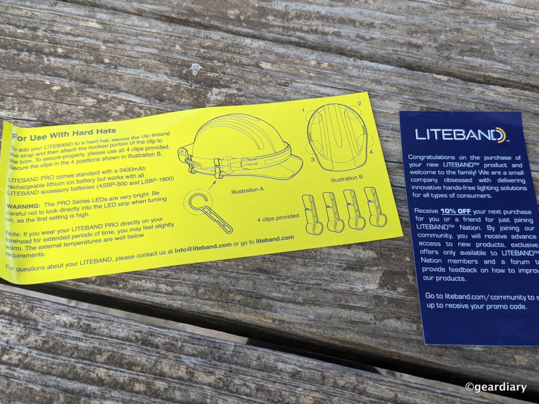 Liteband PRO 1000 Headlamp Review: A Wide, Bright Light When You Need ...