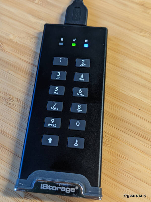 iStorage diskAshur M2 Review: Rugged, Waterproof Portable Memory Drive ...