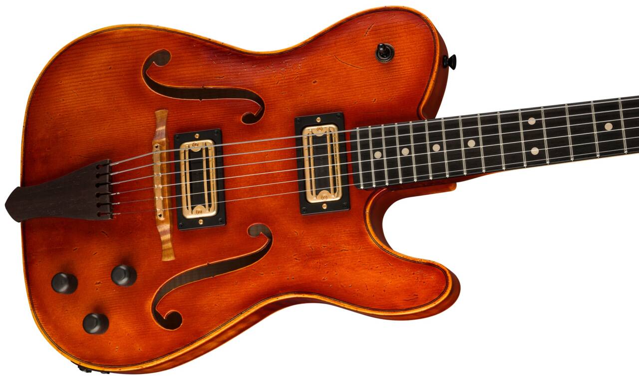 Limited to 60, Custom Fender Violinmaster Tele Relic Stuns with ...