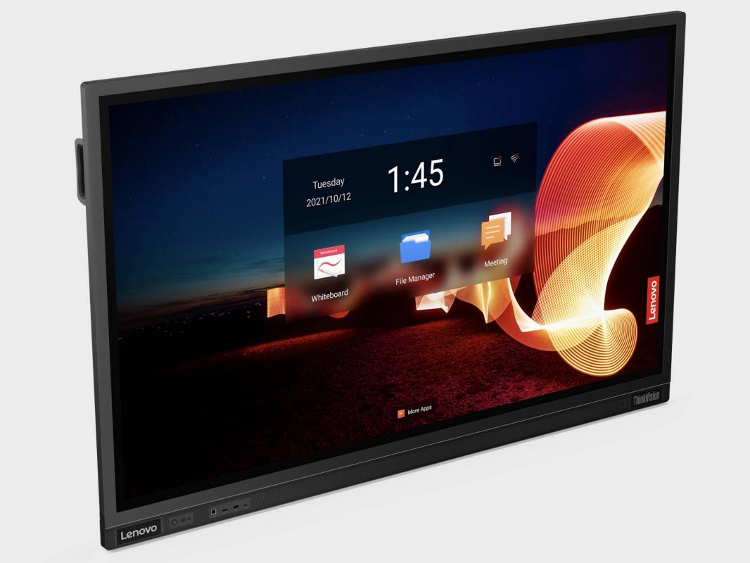 Lenovo ThinkVision T86, T75, and T65 Large Format Displays Will Make ...