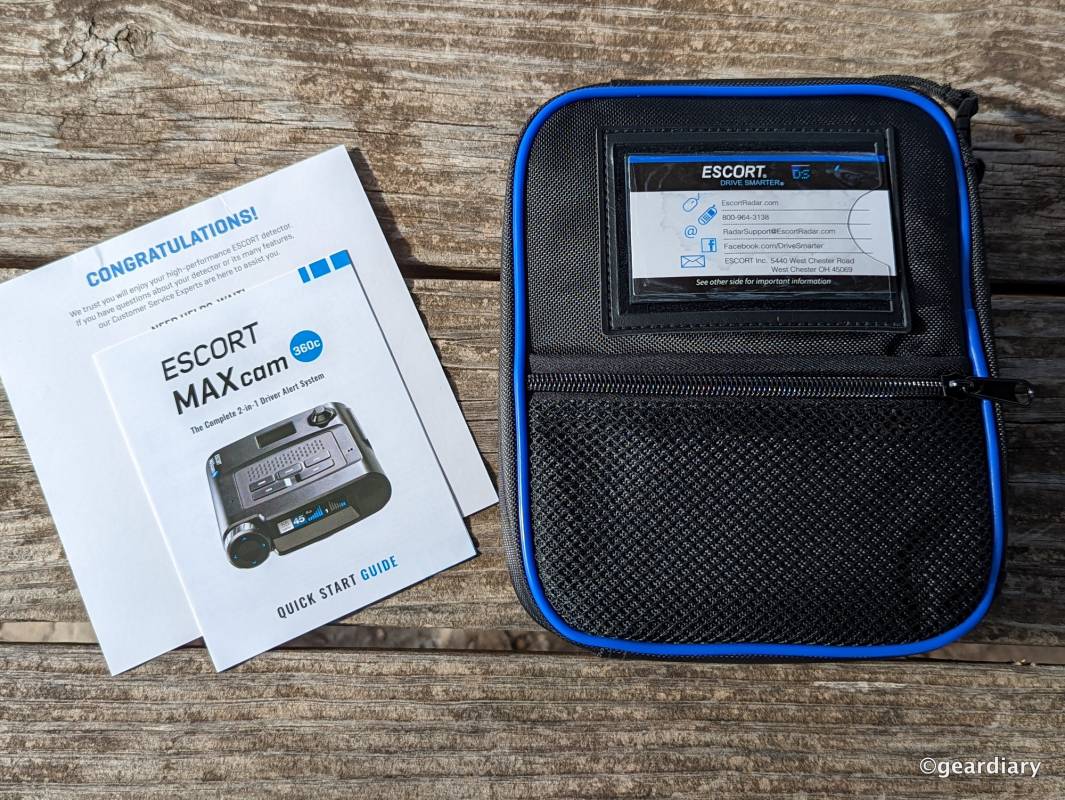 Escort MAXcam 360c Review: Excellent All-in-One Radar Detector and ...
