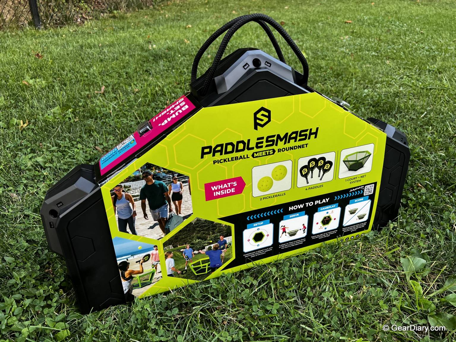 PaddleSmash Review: Pickleball Meets Spikeball in This New Backyard ...