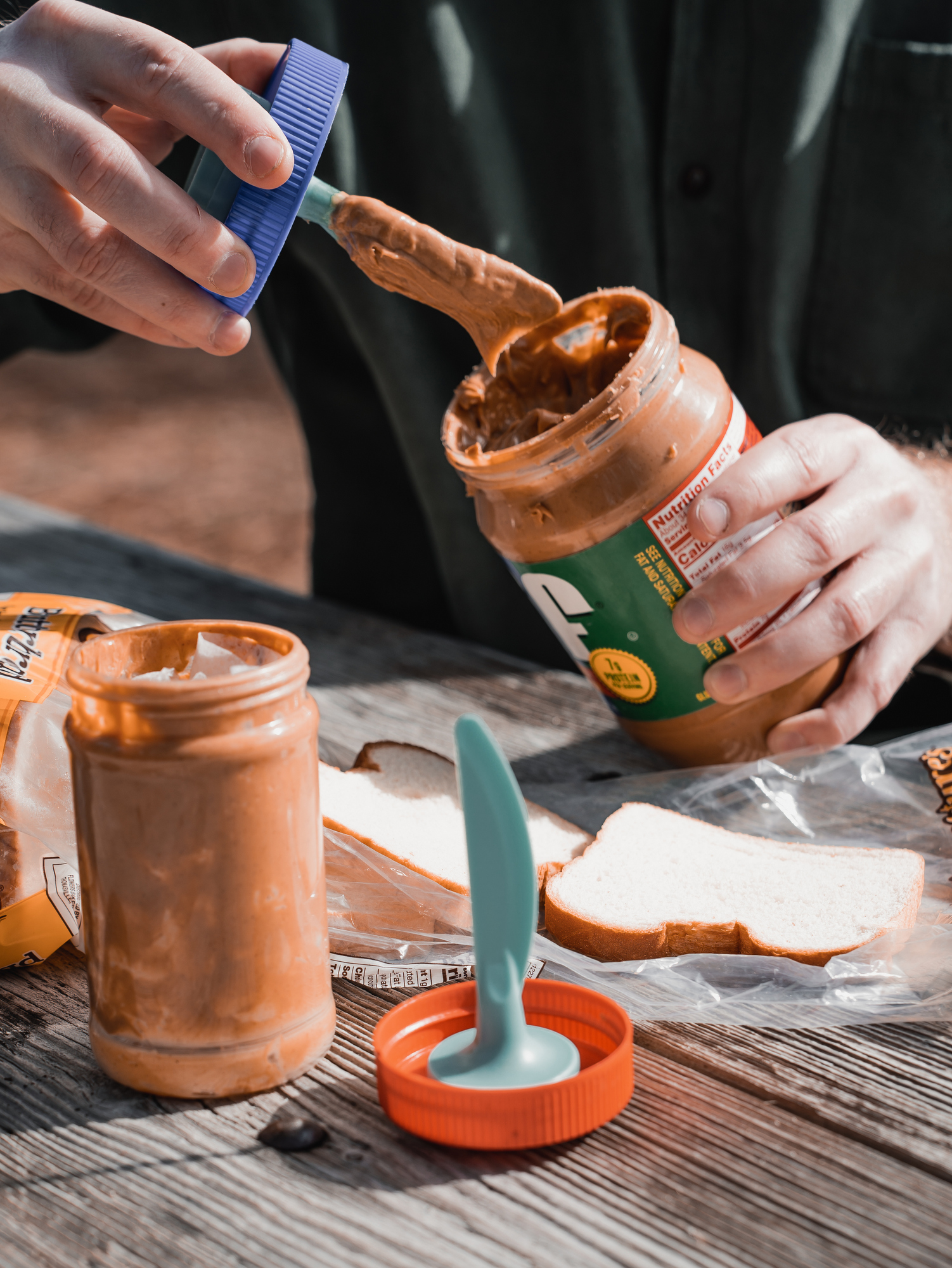 Simple Spread Is a Clever Lid-Mounted Spreader for Peanut Butter and ...