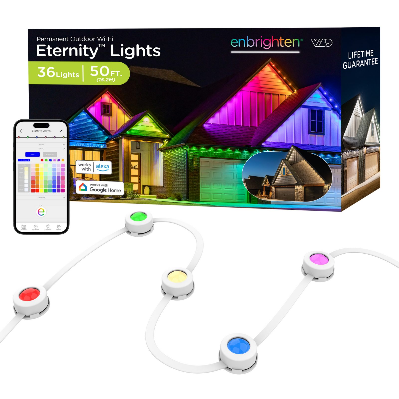 Hang Enbrighten Eternity Lights Once, and You'll Enjoy Permanent ...