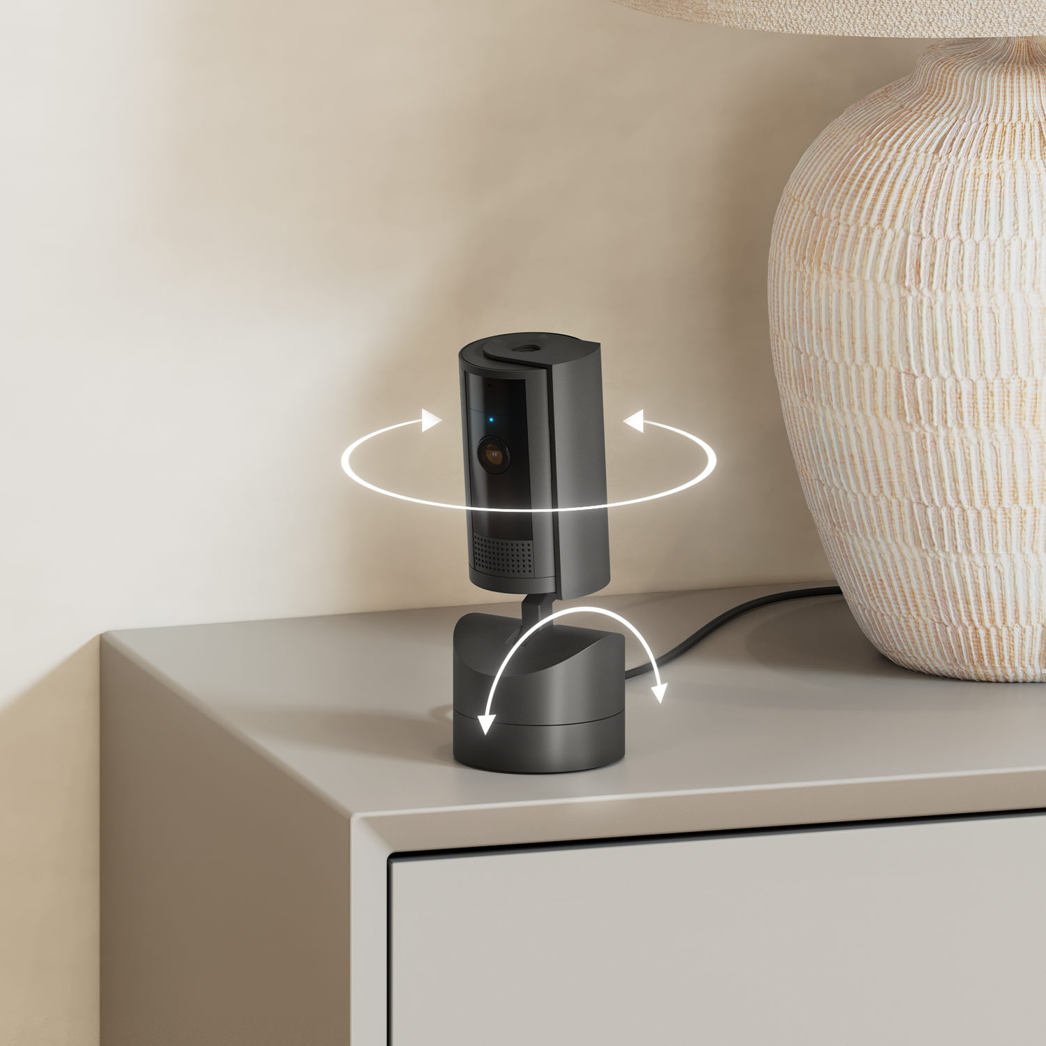 Ring Pan-Tilt Indoor Cam Offers Comprehensive 360° Home Surveillance ...