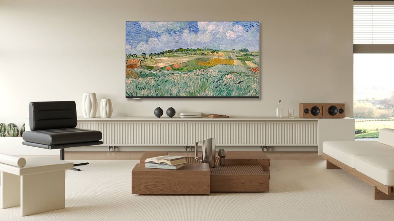 The SKYWORTH C1 Canvas Art TV Offers a Stunning Blend of 4K QLED ...