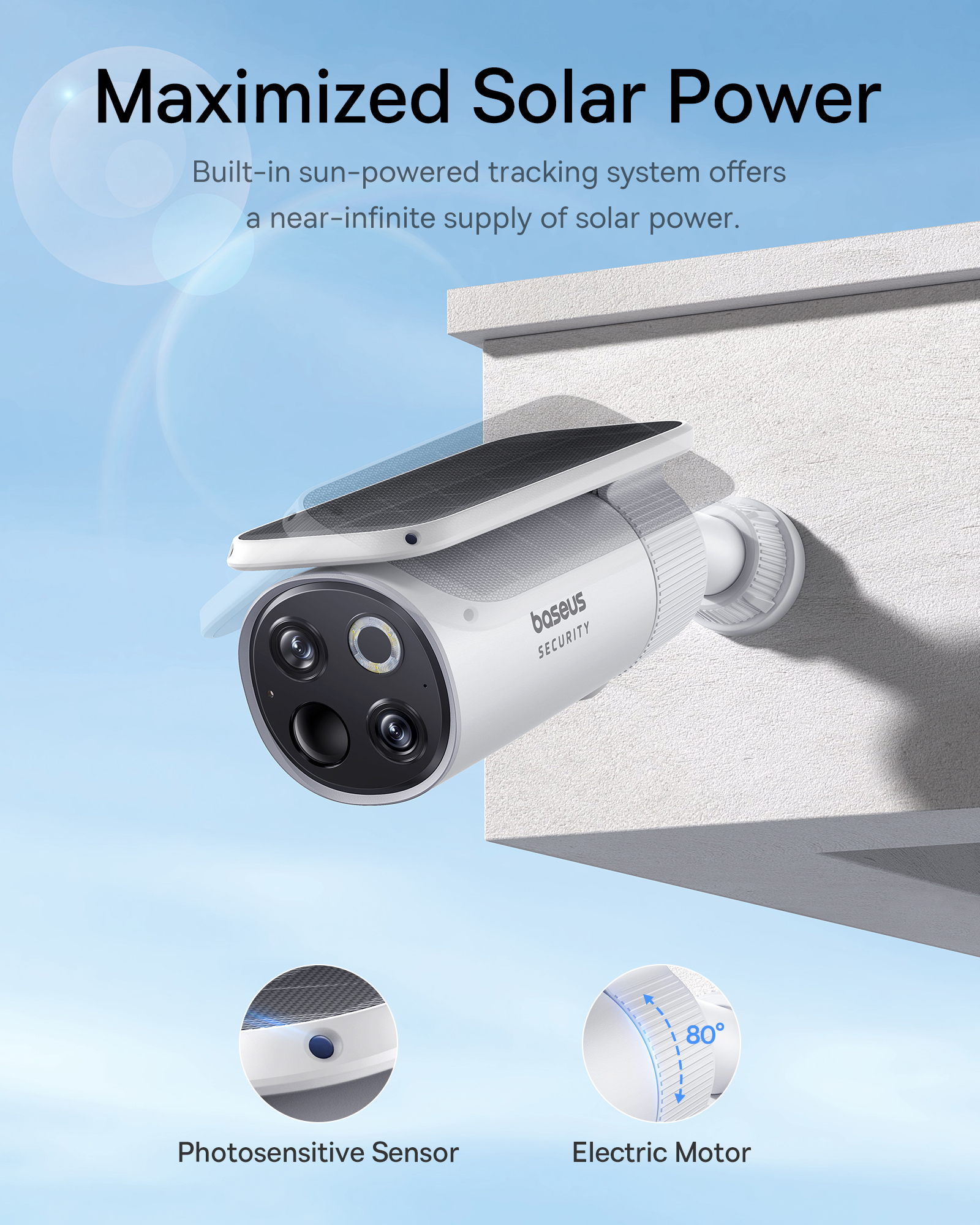 Baseus Security S1 Pro Is a Solar-Powered Dual Camera System That ...