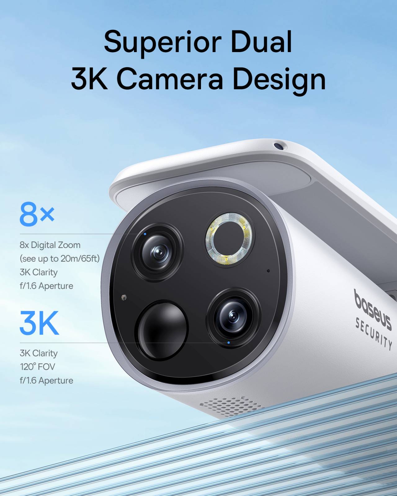 Baseus Security S1 Pro Is a Solar-Powered Dual Camera System That ...