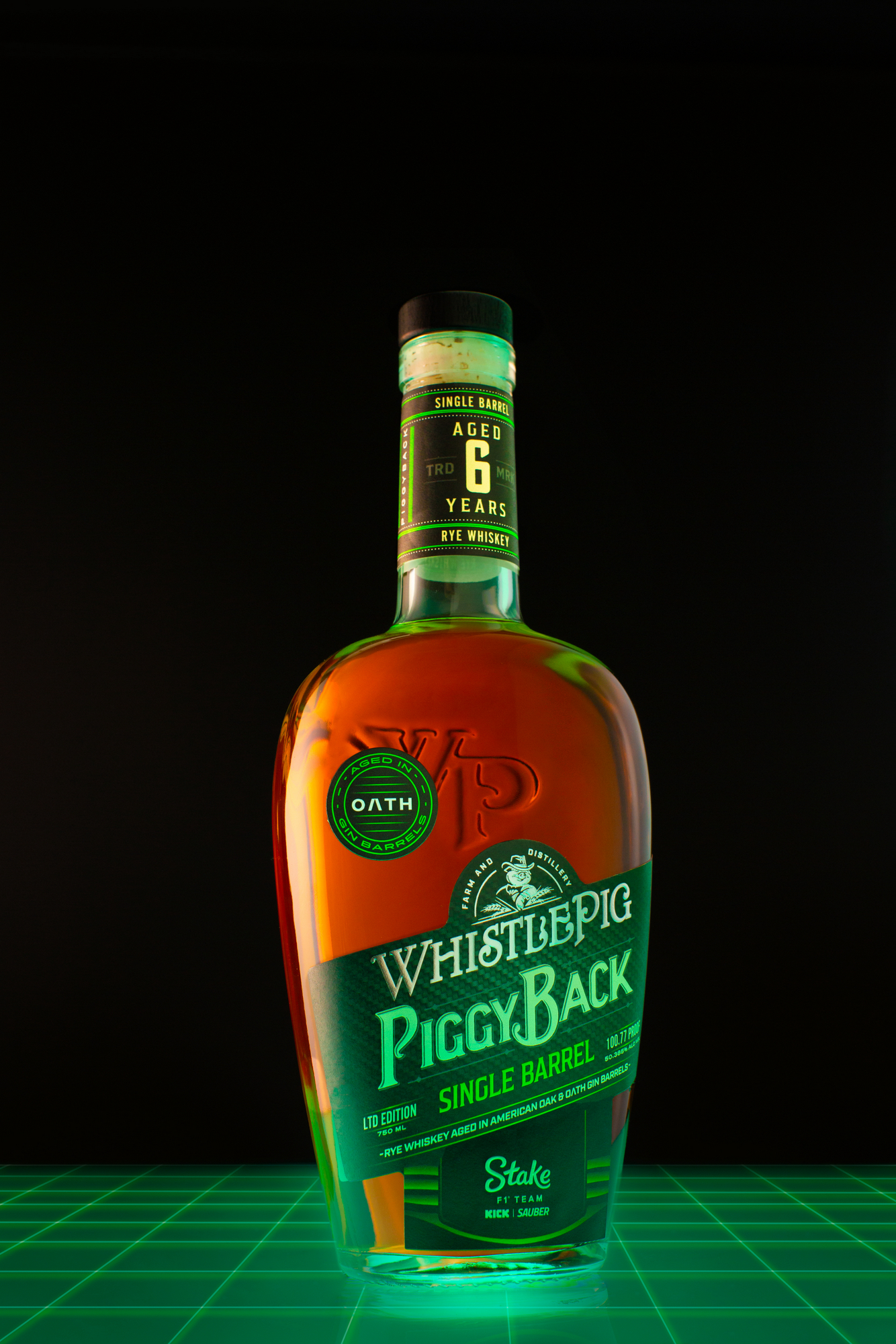 WhistlePig Teams up with Sauber F1 for a Limited Edition PiggyBack Rye ...