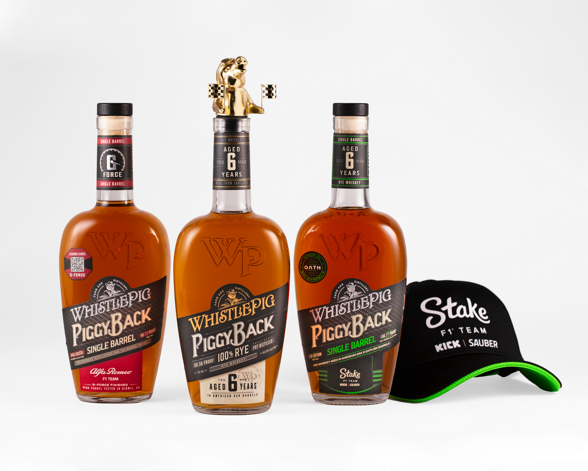 WhistlePig Teams up with Sauber F1 for a Limited Edition PiggyBack Rye ...