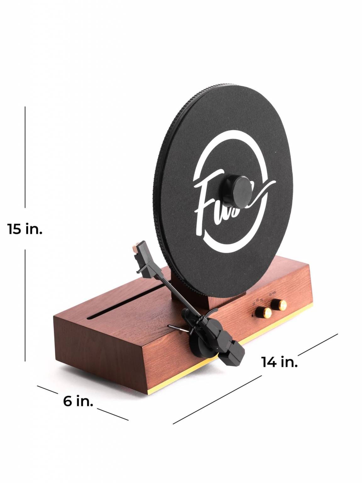 Fuse Audio GLD Is a Stylish Vertical Vinyl Record Player That Combines ...