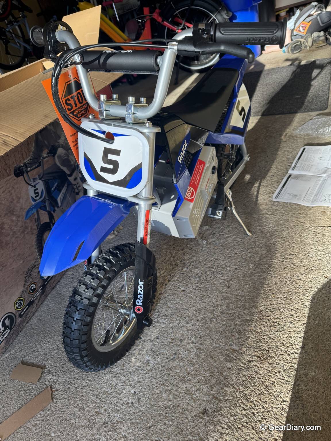 Razor Dirt Bike Upgrade Kit Razor MX500 Dirt Rocket Electric Dirt Bike ...