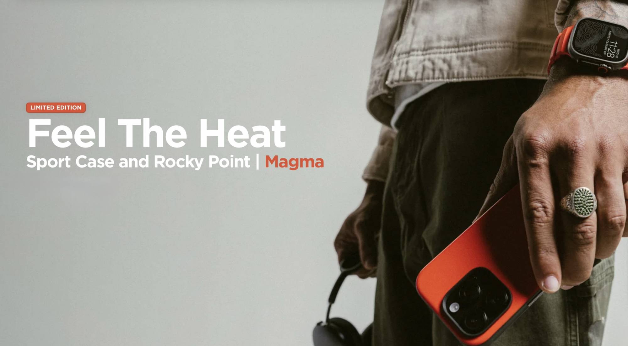 Nomad Magma: Bold New Limited-Edition iPhone 16 Pro Case & Apple Watch ...