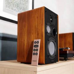 The Majority D100 Bookshelf Speakers Offer a Stylish, High-Performance ...