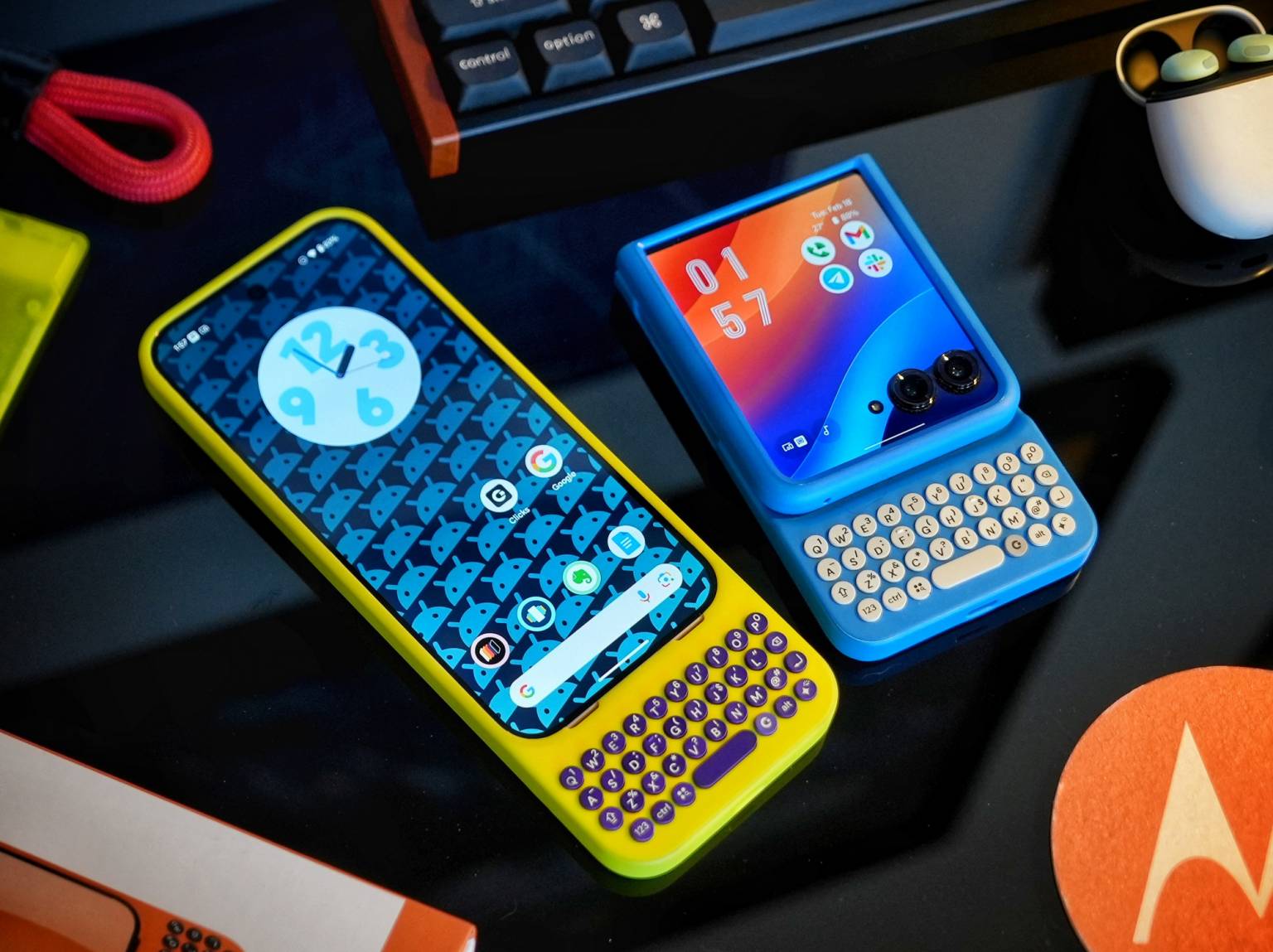 Clicks Brings Physical Keyboards to 3 Android Devices—Type Faster, Work ...