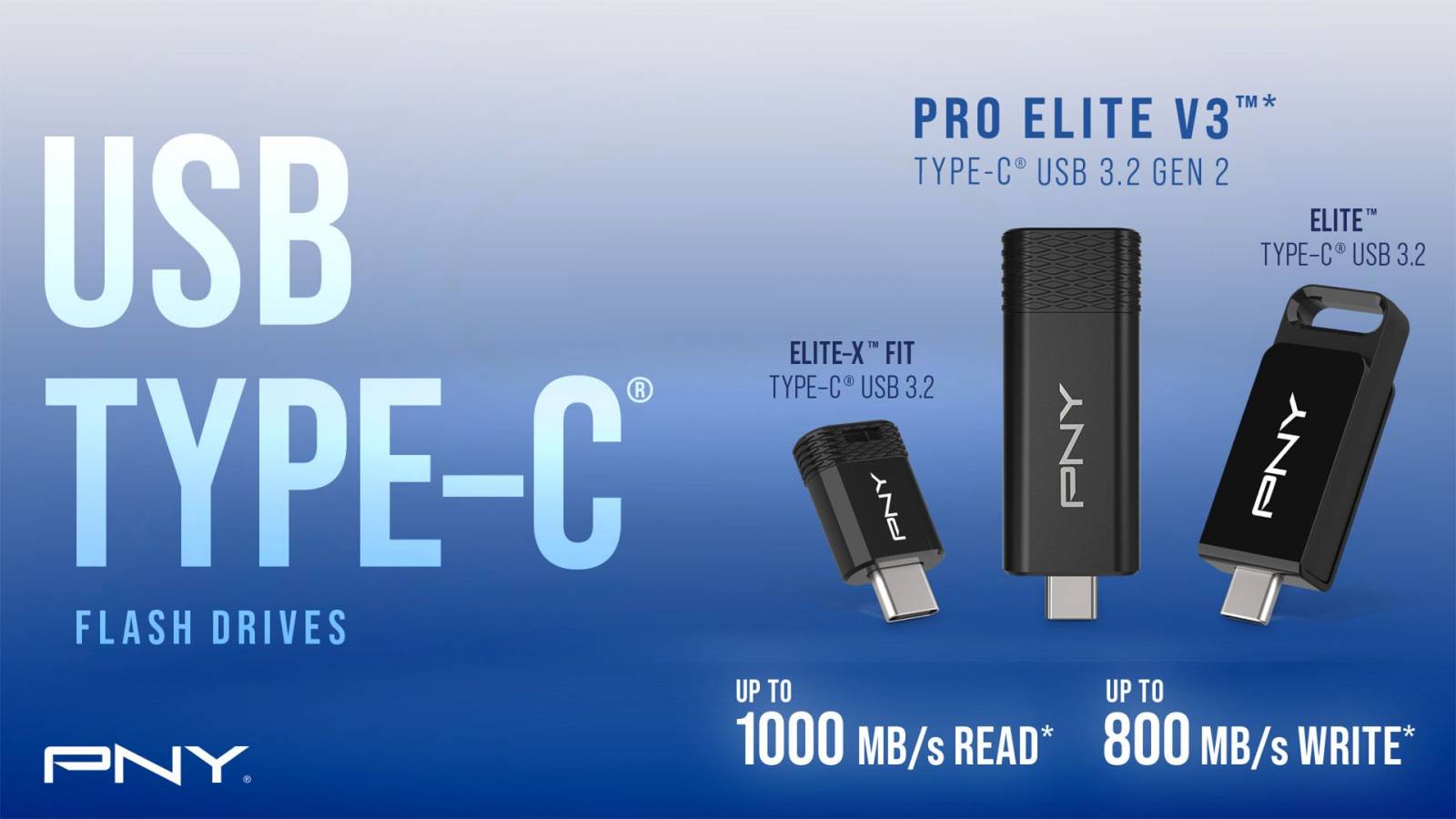 PNY Expands Its USB-C Flash Drive Lineup with High-Speed, High-Capacity ...