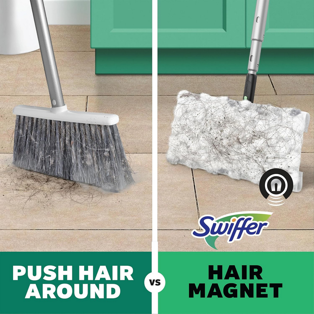 Swiffer Gets a Makeover: Meet the Sweep + Mop Deluxe That Shrinks ...