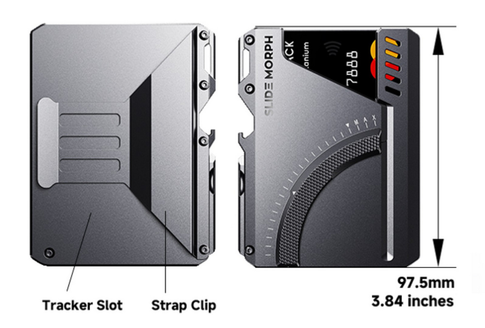 SlideMorph Mechanical Card Holder: Because Your Wallet Deserves an EDC ...