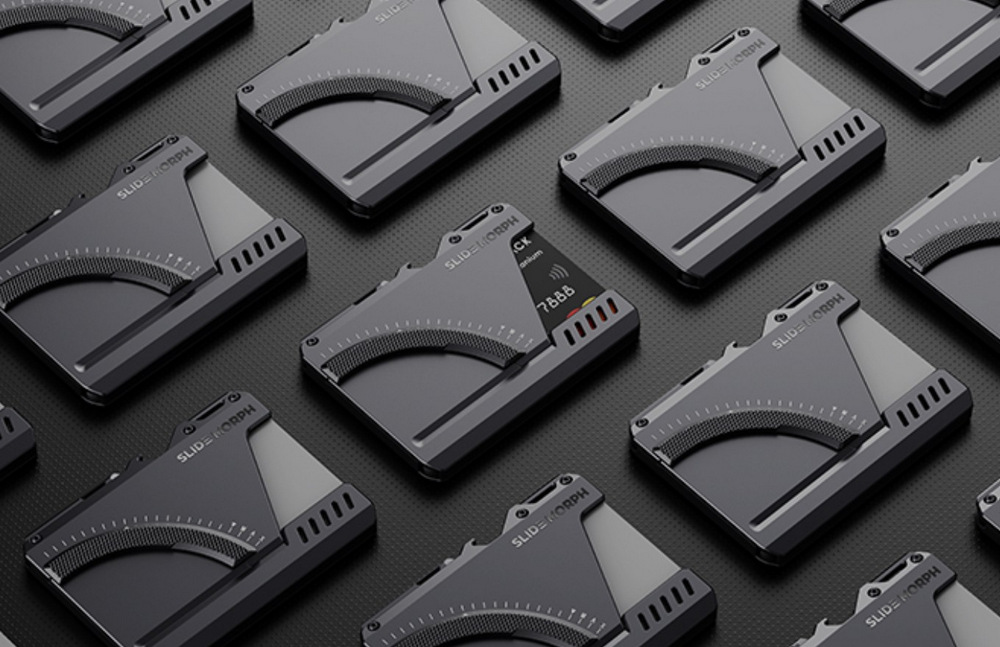 SlideMorph Mechanical Card Holder: Because Your Wallet Deserves an EDC ...