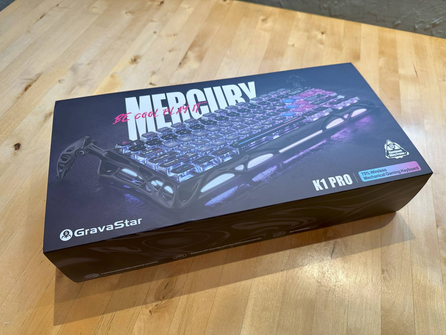 GravaStar Mercury K1 Pro Keyboard Review: Futuristic Design, Dual RGB ...