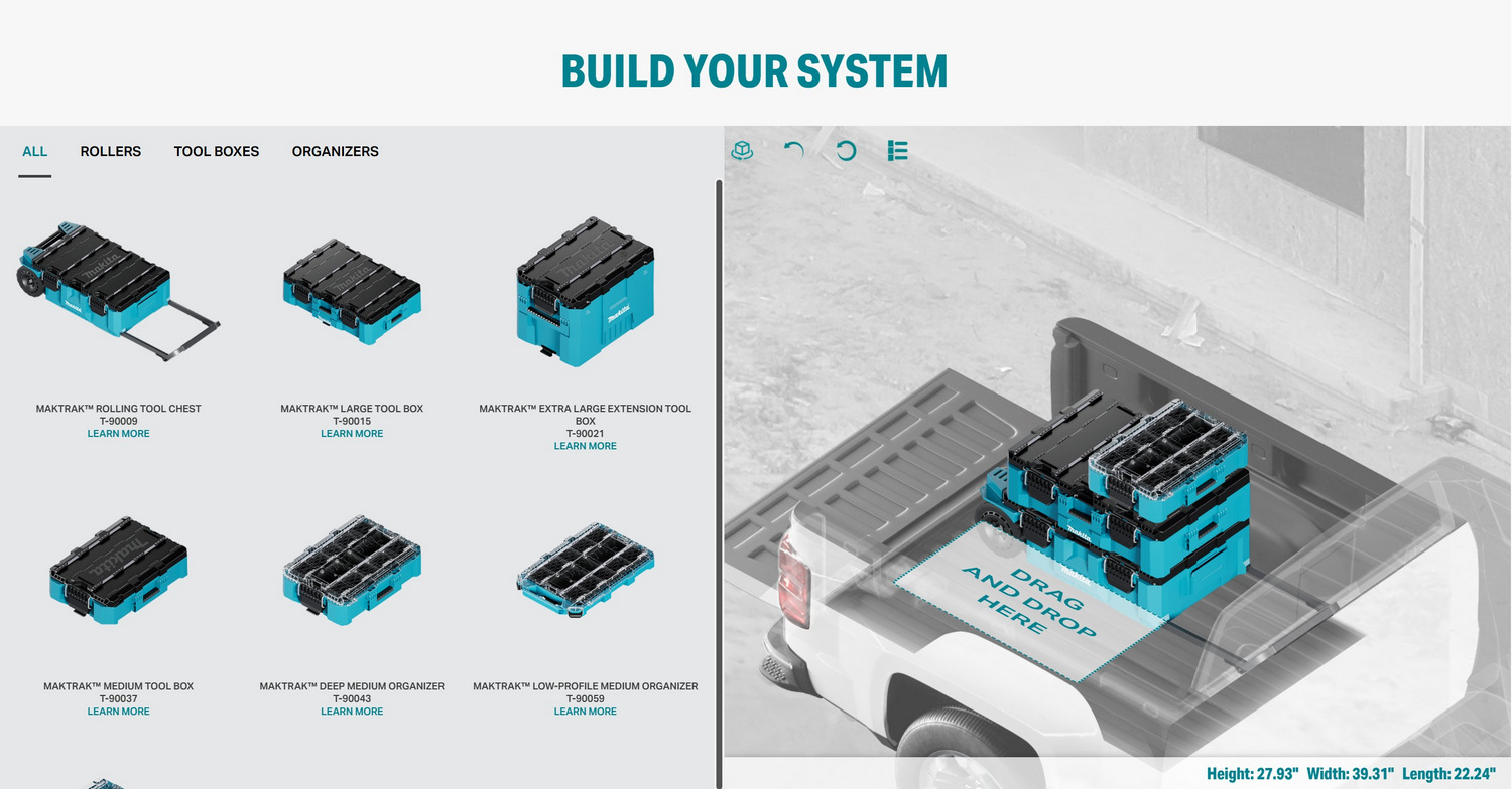 The Makita MAKTRAK Modular Storage System Reinvents Tool Storage for ...