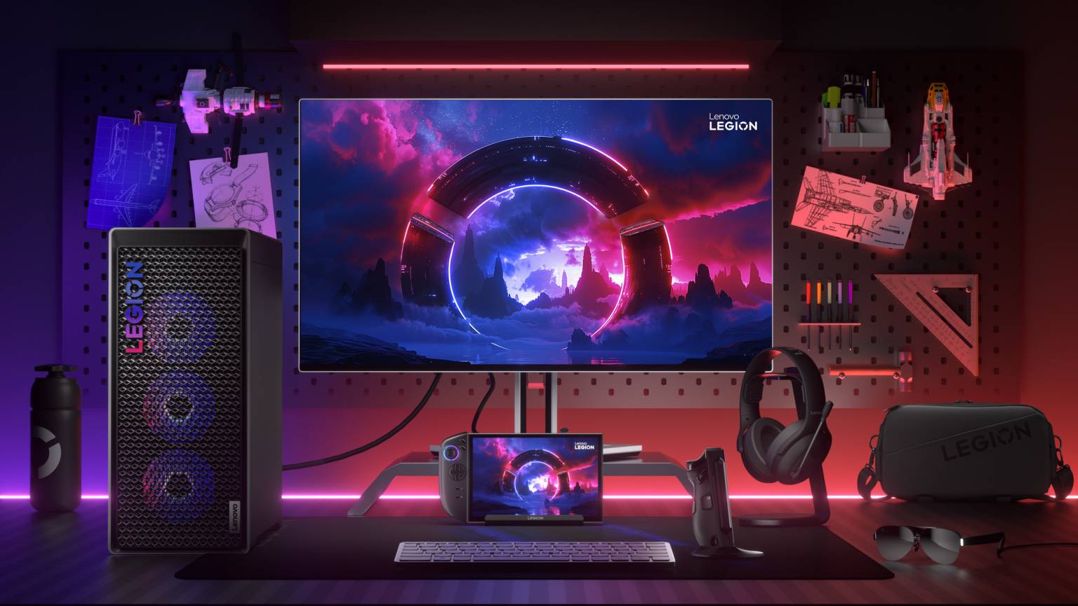 Lenovo Legion Go 2, Legion Pro 7, LOQ Tower 26, and New Legion OLED ...