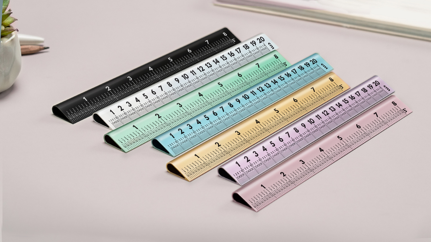 Orangered Life 25° Ruler 2.0 on Kickstarter: The Ergonomic Aluminum ...