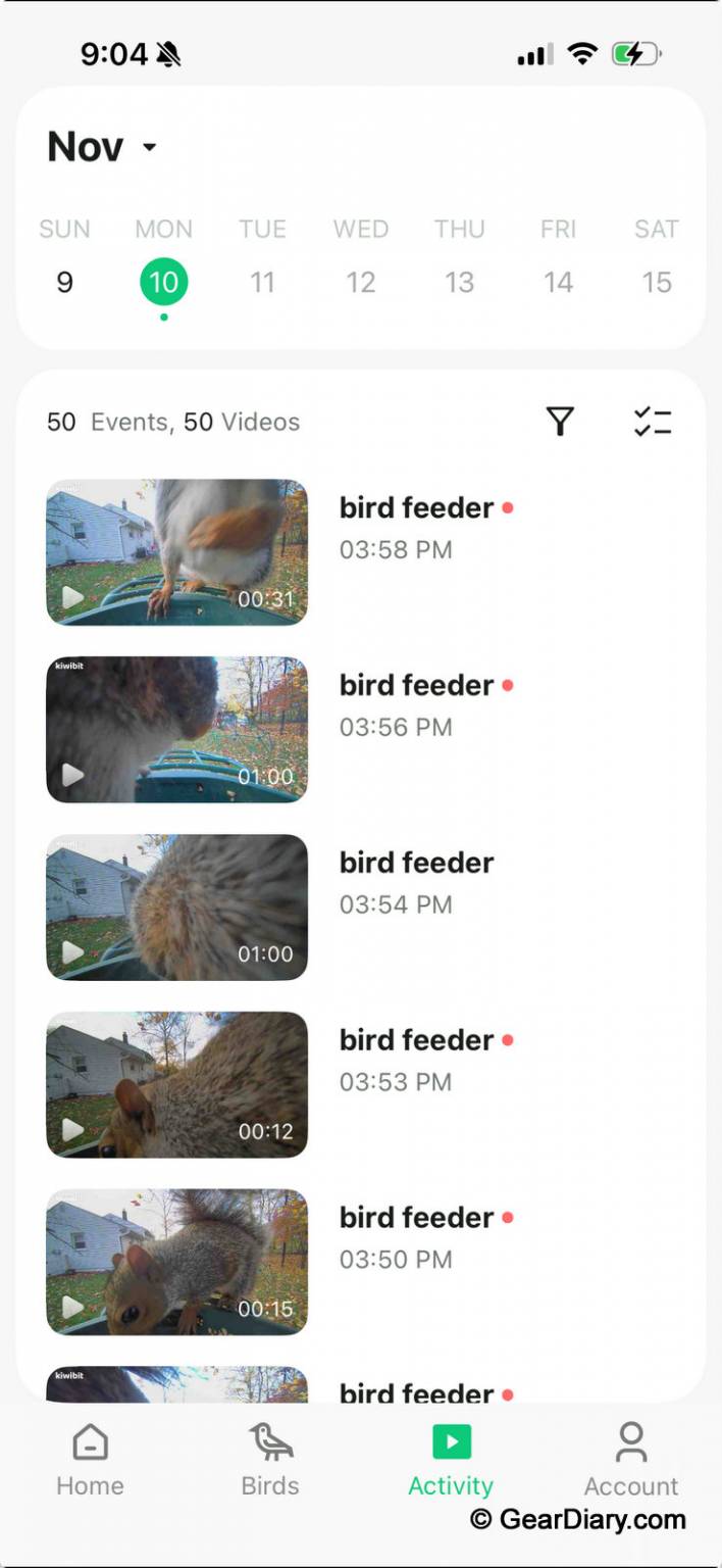 Kiwibit Beako Smart Bird Feeder Review: Beautiful Design, Great Camera, but Beware the Squirrels ...