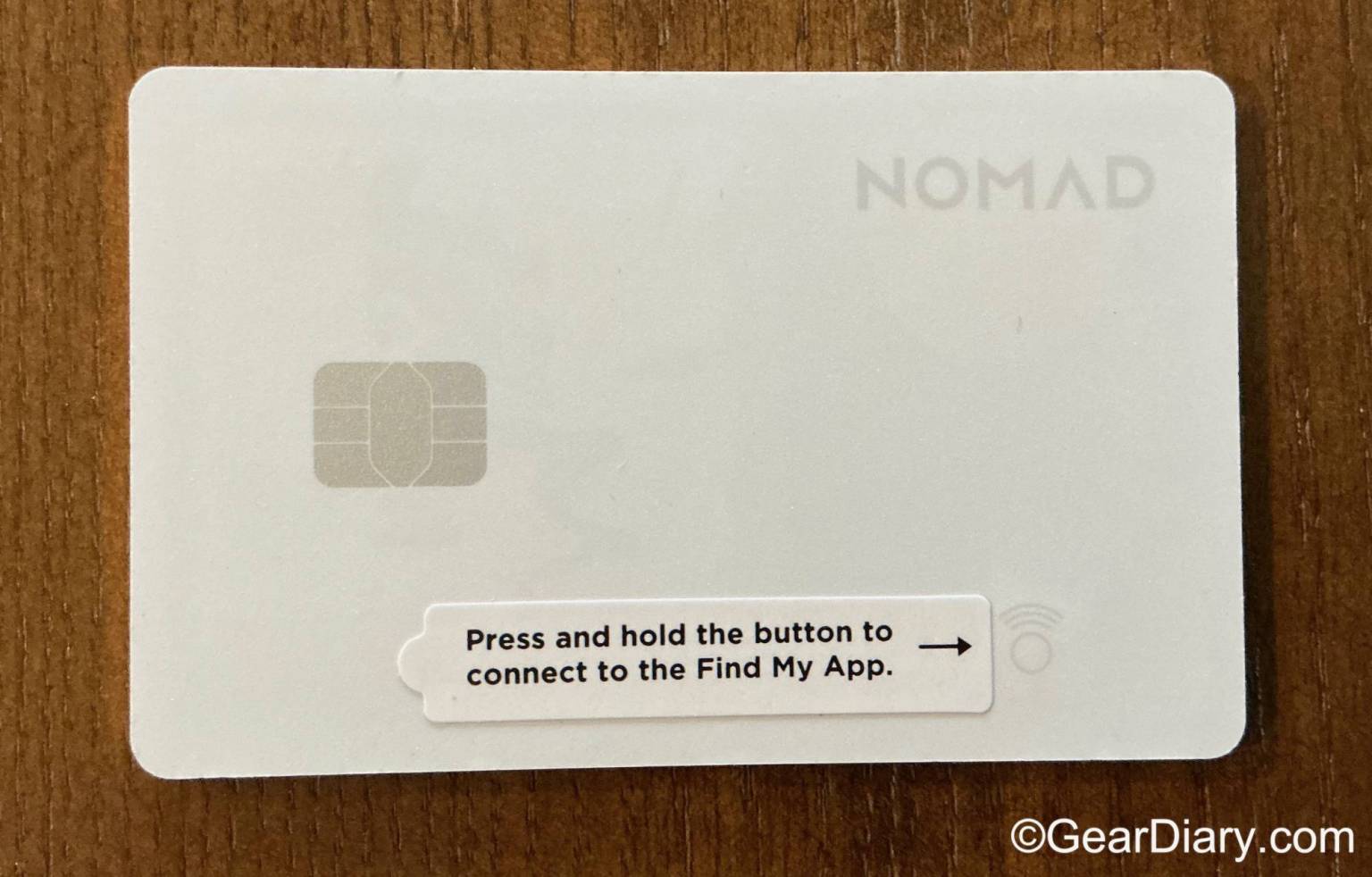 Nomad Tracking Card Pro Review: The Slim, Rechargeable Apple Find My ...