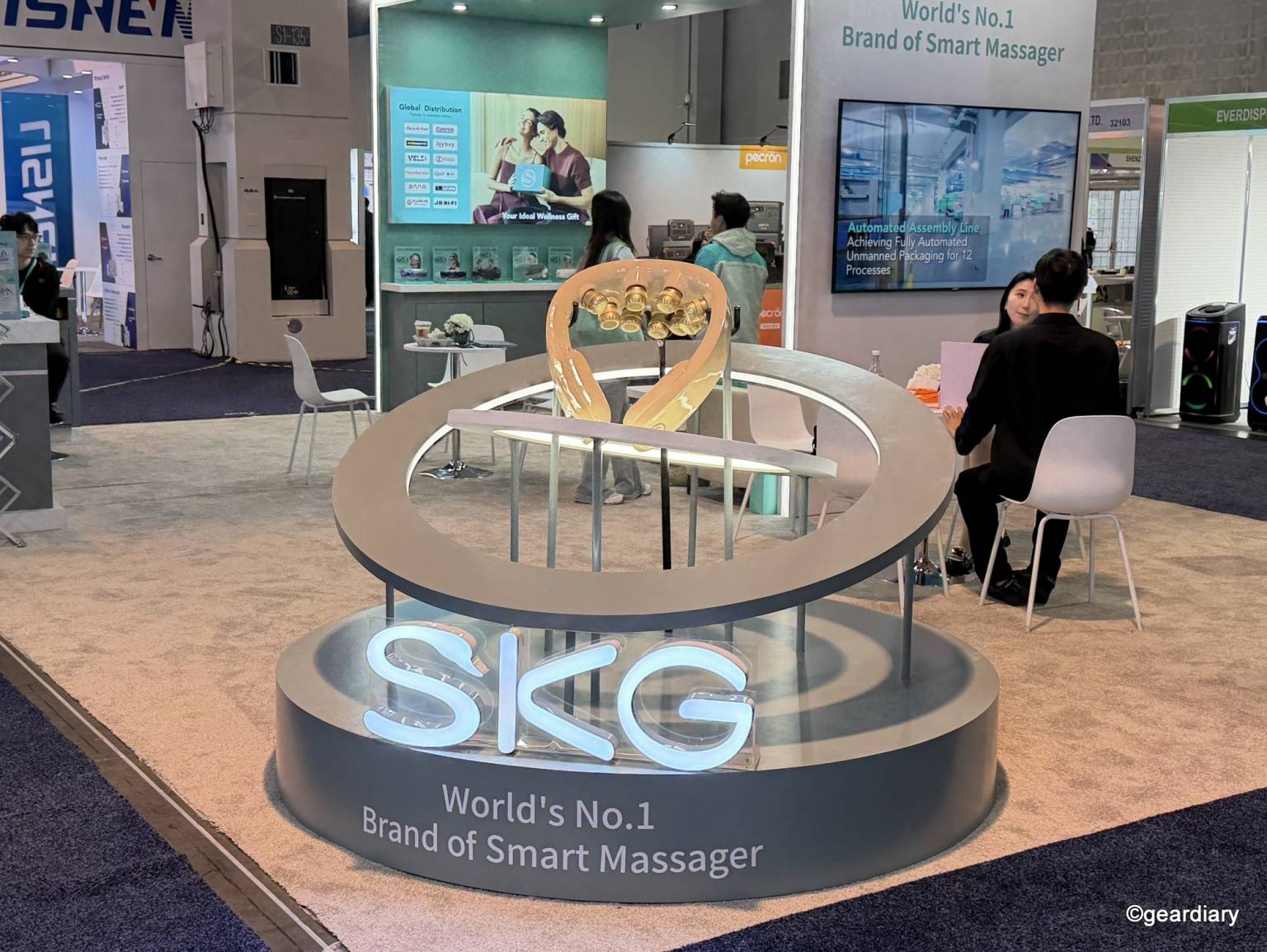 CES 2026 Live: SKG Massage Devices Offer Affordable Neck, Eye, Foot ...