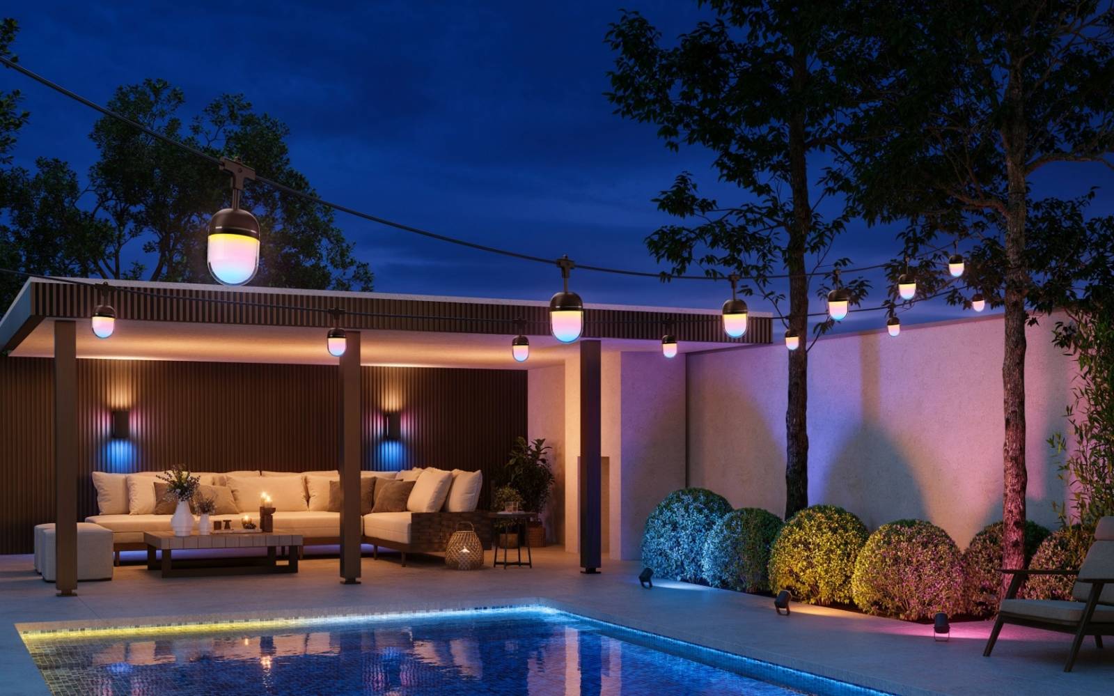 Govee Outdoor Chromatic String Lights Bring Multi-Color Gradients to ...