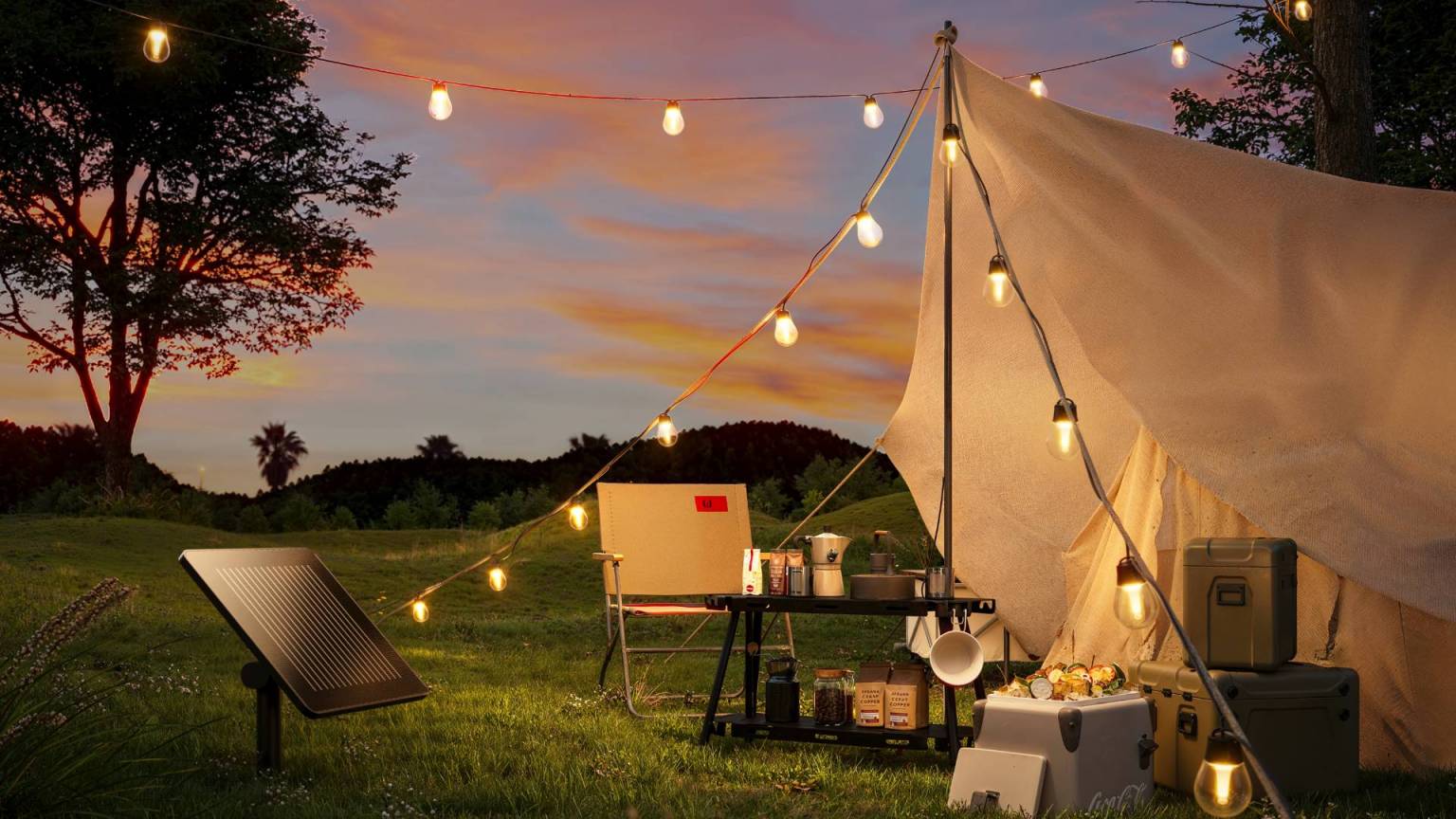 The Govee Outdoor Solar String Lights Bring Smarter Color to a Usually ...
